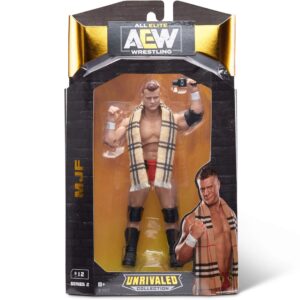 all elite wrestling unrivaled collection mjf - 6.5-inch aew action figures - series 2