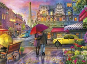 buffalo games - raining in paris - 1000 piece jigsaw puzzle