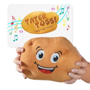 tater toss! toss that tater - electronic plush musical potato passing game for kids - great for birthday parties & families