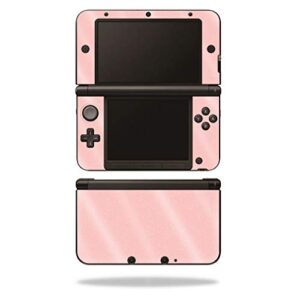 mightyskins glossy glitter skin for nintendo 3ds xl original (2012-2014) - blush | protective, durable high-gloss glitter finish | easy to apply, remove, and change styles | made in the usa