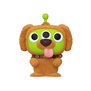 funko pop! disney: pixar alien remix - alien as dug flocked vinyl figure