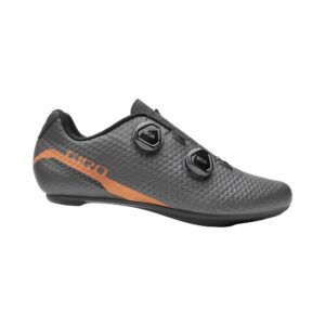 giro regime cycling shoe - men's carbon/copper 44.5