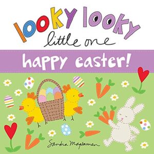 looky looky little one happy easter: a seek and find springtime adventure (easter board books, easter gifts for toddlers)