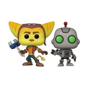 funko pop! ratchet and clank playstation exclusive 2 pack