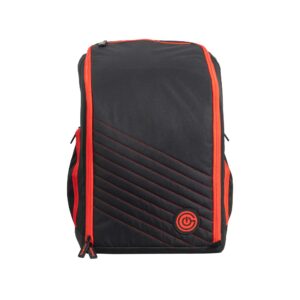 geekon spacepak board game backpack - a large capacity, flat folding game bag to safely transport your games