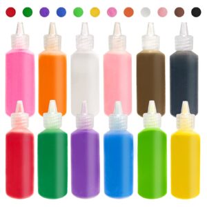 12 pcs art sand,1.25oz bottles diy arts and crafts kit,scenic sand for kids' arts & crafts,terrarium sand play diy drawing sandbox wedding sand for decorations and crafty collection sand bottles