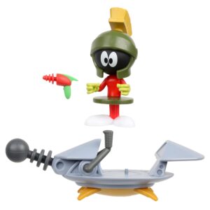 moose toys space jam: a new legacy - baller action figure - marvin the martian with spaceship