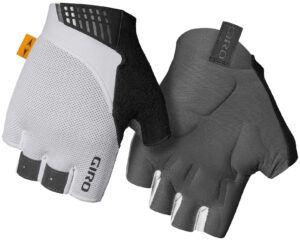 giro supernatural cycling gloves - white medium