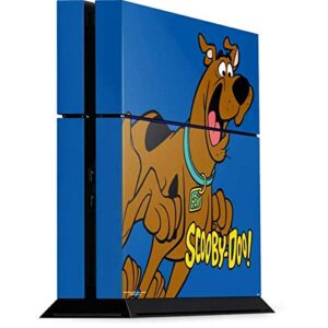 skinit decal gaming skin for ps4 console - officially licensed warner bros scooby-doo design