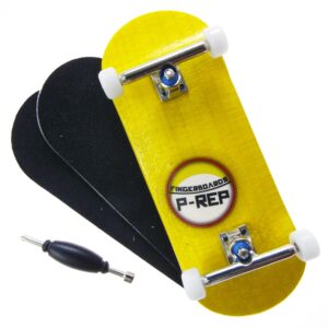 p-rep standard complete wooden fingerboard yellow 34mm