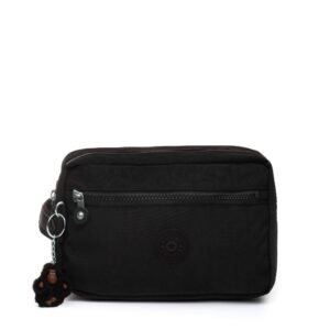 kipling womens amalfi pouch, black tonal, 9 l x 5.5 h 5 d us