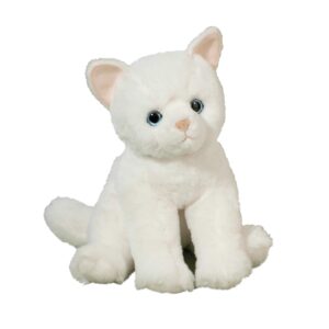 douglas winnie white kitty cat softie plush stuffed animal