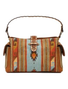 m&f western n770003597 southwest satchel clutches weapon tote bags, multi-color