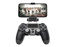 surge playstation 4 controller phone mount - black - playstation 4