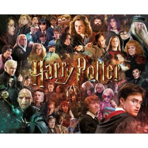 harry potter movie collage 1000 piece jigsaw puzzle