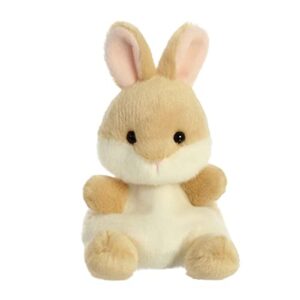 aurora® adorable palm pals™ ella bunny™ stuffed animal - pocket-sized play - collectable fun - brown 5 inches