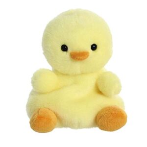 aurora® adorable palm pals™ betsy chick™ stuffed animal - pocket-sized play - collectable fun - yellow 5 inches