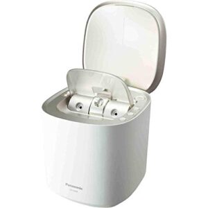 panasonic steamer nano care w-warm/cold esthetic type with lotion mist gold eh-sa0b-n