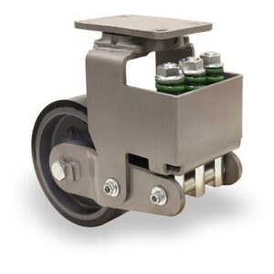 spring loaded caster with 8" x 3" duralast xc wheel (s-aezffm-83db70)