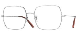 oliver peoples justyna silver w/demo lens 54-17-145 1279 54 5036