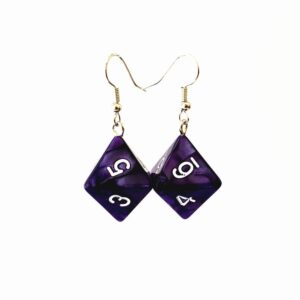 game dunge rpg ttrpg polyhedral dragons master earrings gifts for women teens adults(2)