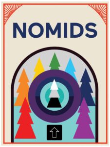 looney labs nomids board game - versatile player range and educational fun