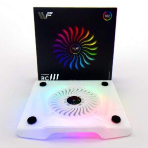 wfpower dream color cooling fan stand for ps4 & xbox, usb led rainbow color cooler, neon light pad stand accessories for ps4 4 pro, ps4 slim, xbox one x, notebook, laptop, consoles