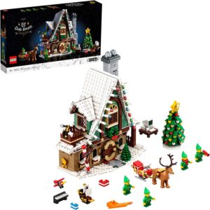 lego elf club house (10275) building kit; an engaging project and a great holiday present idea for adults, new 2021 (1,197 pieces)