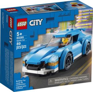 lego city sports car 60285 building kit; playset for kids, new 2021 (89 pieces)