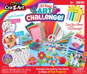 cra-z-art 30 day art challenge craft kit