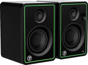 mackie cr-x series, 3-inch multimedia monitors with professional studio-quality sound - pair (cr3-x) (renewed)