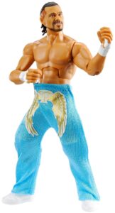 wwe angel garza elite collection action figure, 6-in/15.24-cm posable collectible gift for wwe fans ages 8 years old & up