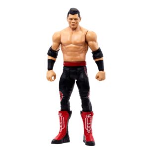 wwe humberto carrillo action figure, posable 6-in collectible for ages 6 years old and up