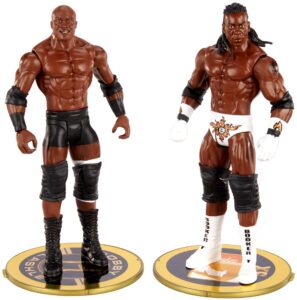 ​wwe bobby lashley vs king booker championship showdown 2 pack 6 in action figures friday night smackdown battle pack for ages 6 years old and up​