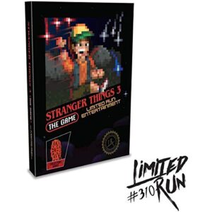 stranger things 3: the game - collector's edition - limited run #310 - playstation 4