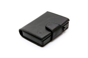 maciek le big boss rfid wallet and card holder genuine leather - minimalist - rfid blocking - men's rfid wallet - women's rfid wallet