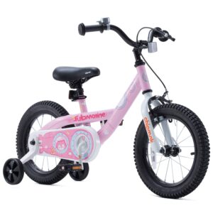 royalbaby chipmunk boys girls kids bike submarine steel cycle bike child's bicycle 16 inch pink