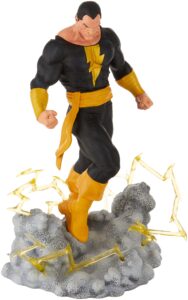 diamond select toys dc gallery: black adam pvc figure multicolor, 11 inches