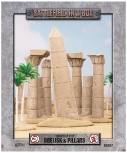 forgotten city - obelisk and pillars