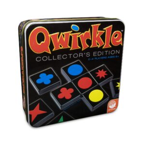 mindware | qwirkle collector's edition | family game | ages 6+ | 2-4 players | 45 minutes playing time