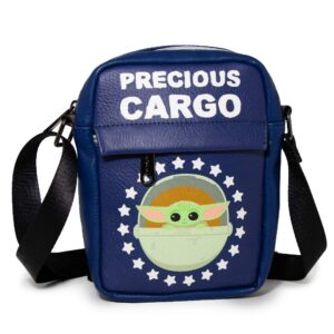 star wars bag, crossbody, the mandalorian, the child, baby yoda precious cargo, vegan leather