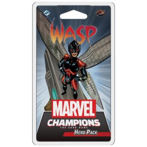 marvel champions the card game wasp hero pack - superhero strategy game, cooperative game for kids and adults, ages 14+, 1-4 players, 45-90 minute playtime, made by fantasy flight games