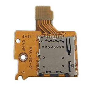 micro sd tf card slot socket board replacement for nintendo switch game console card reader slot socket