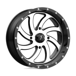 ma36 20x7 4x137 mach g-blk 00mm custom rim