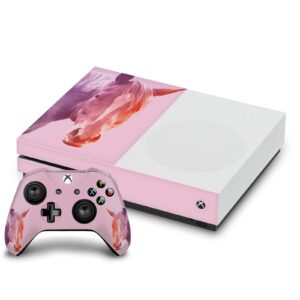 head case designs officially licensed mark ashkenazi pastel horse art mix vinyl sticker gaming skin decal cover compatible with xbox one s console and controller bundle