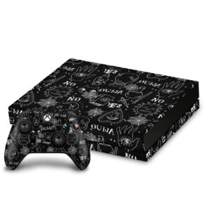 head case designs officially licensed andrea lauren design witchcraft art mix vinyl sticker gaming skin decal cover compatible with xbox one x console and controller bundle