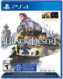 black desert: prestige edition - playstation 4