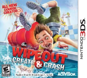 wipeout: create & crash - nintendo 3ds (renewed)