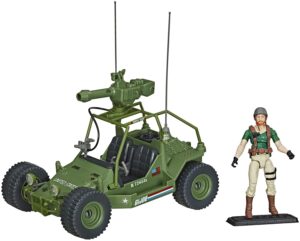 hasbro g.i. joe retro a.w.e. striker exclusive vehicle with 3.75-inch crankcase figure