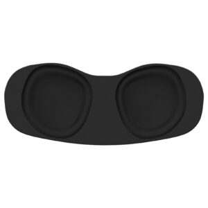 vr lens protect cover, protect cover for oculus quest vr lens dust cover, washable, collision-proof cap sleeve, black